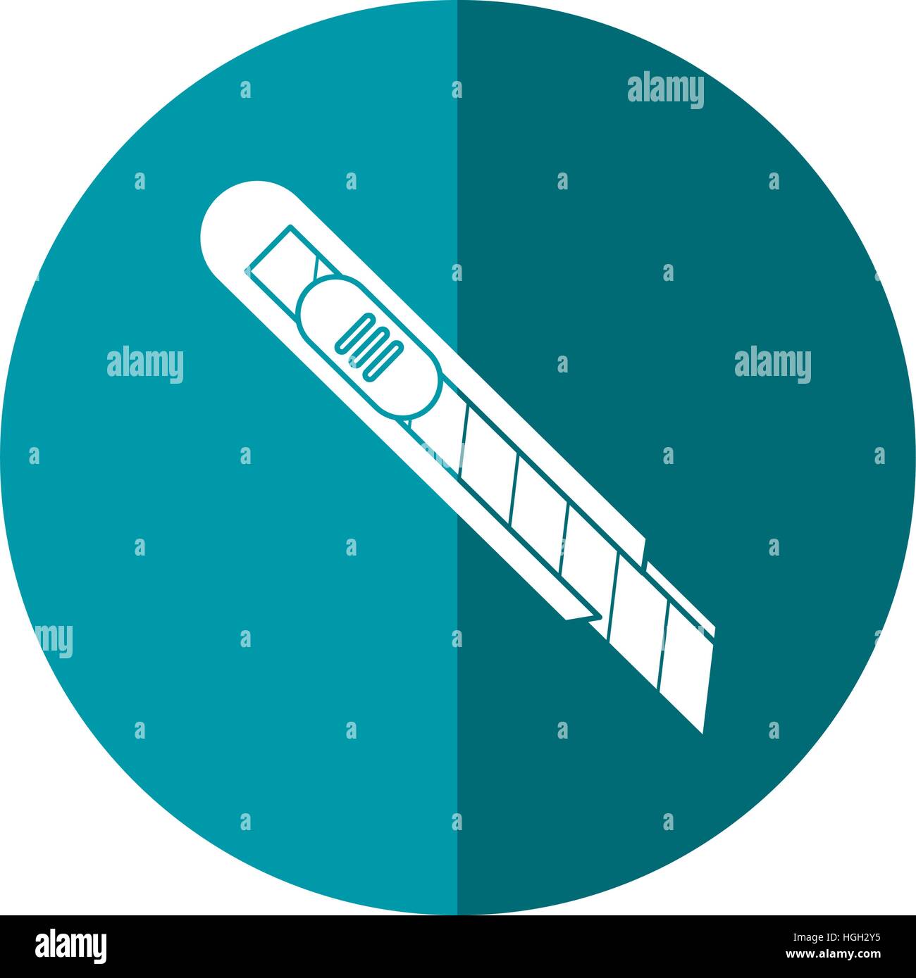 cutter knife packing box shadow Stock Vector Image & Art - Alamy