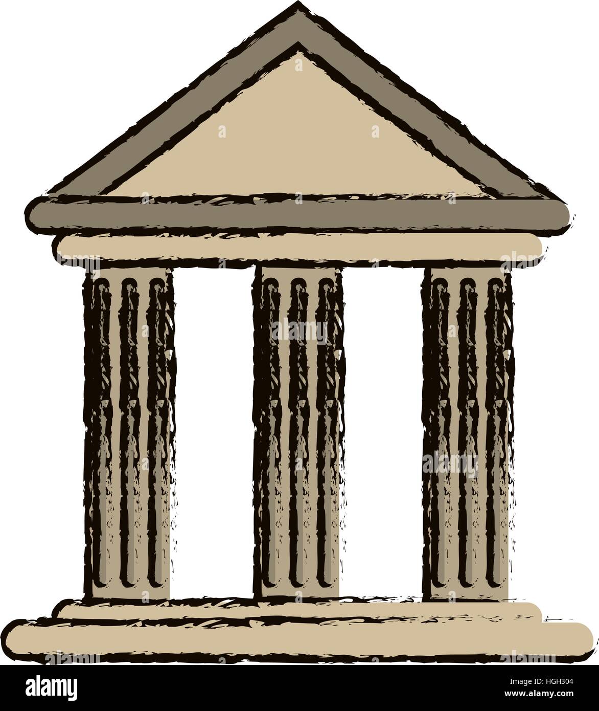 drawing building office bank structure Stock Vector Image & Art - Alamy