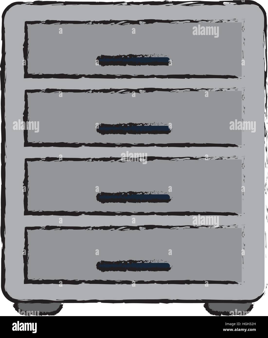 File drawer drawing hi-res stock photography and images - Alamy