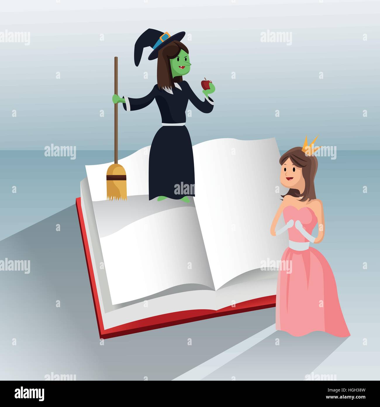 King witch Stock Vector Images - Alamy