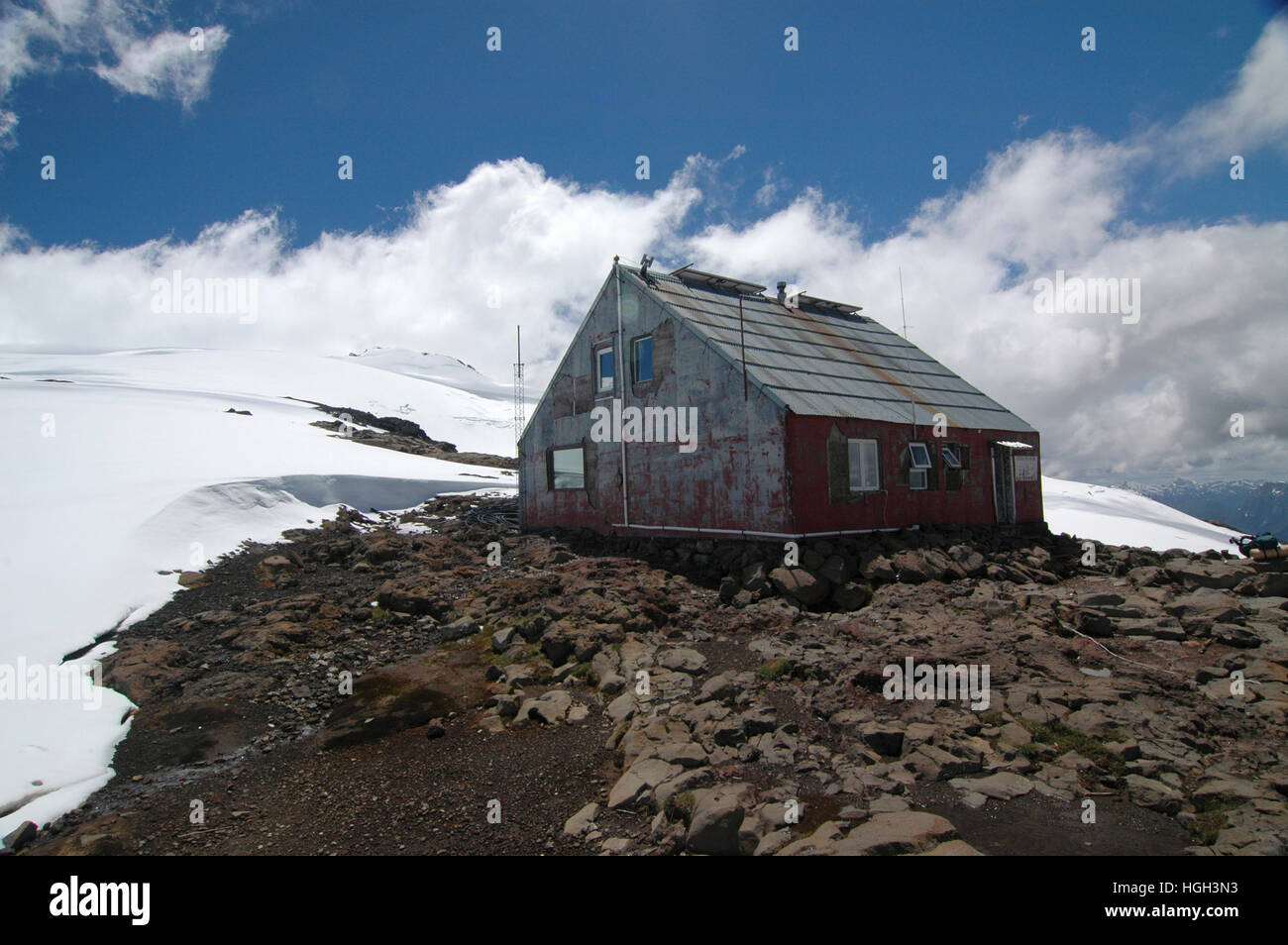 Refugio Otto Meiling, Mt. Tronador, Nahuel Huapi National Park ...