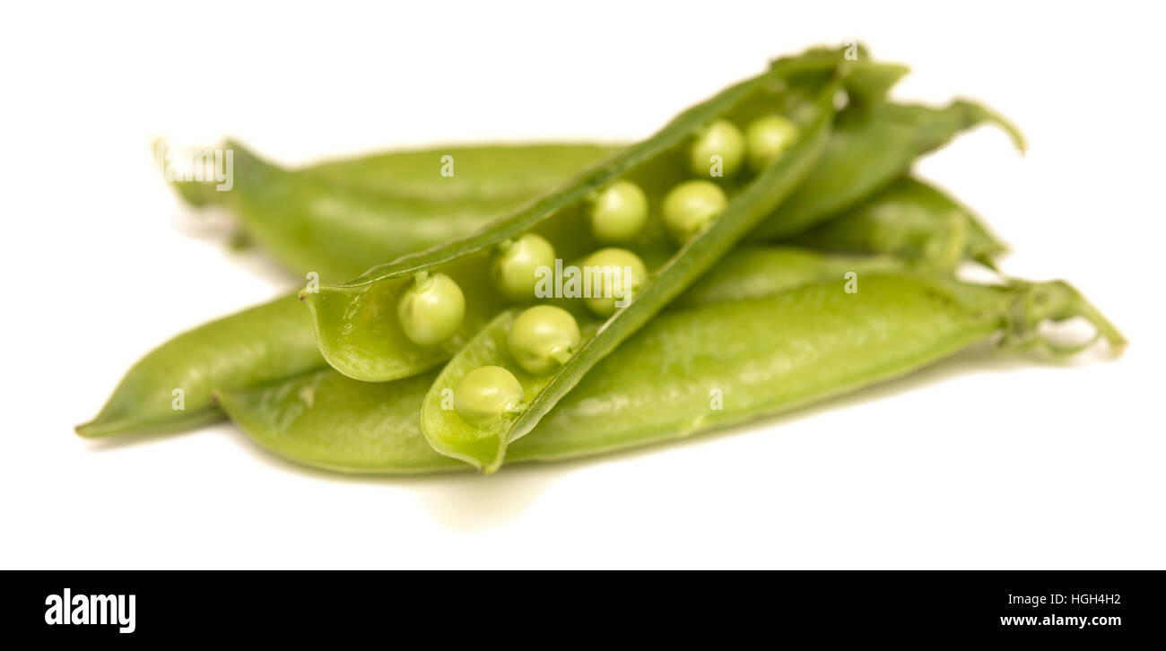 Two pea pods plants hi-res stock photography and images - Alamy