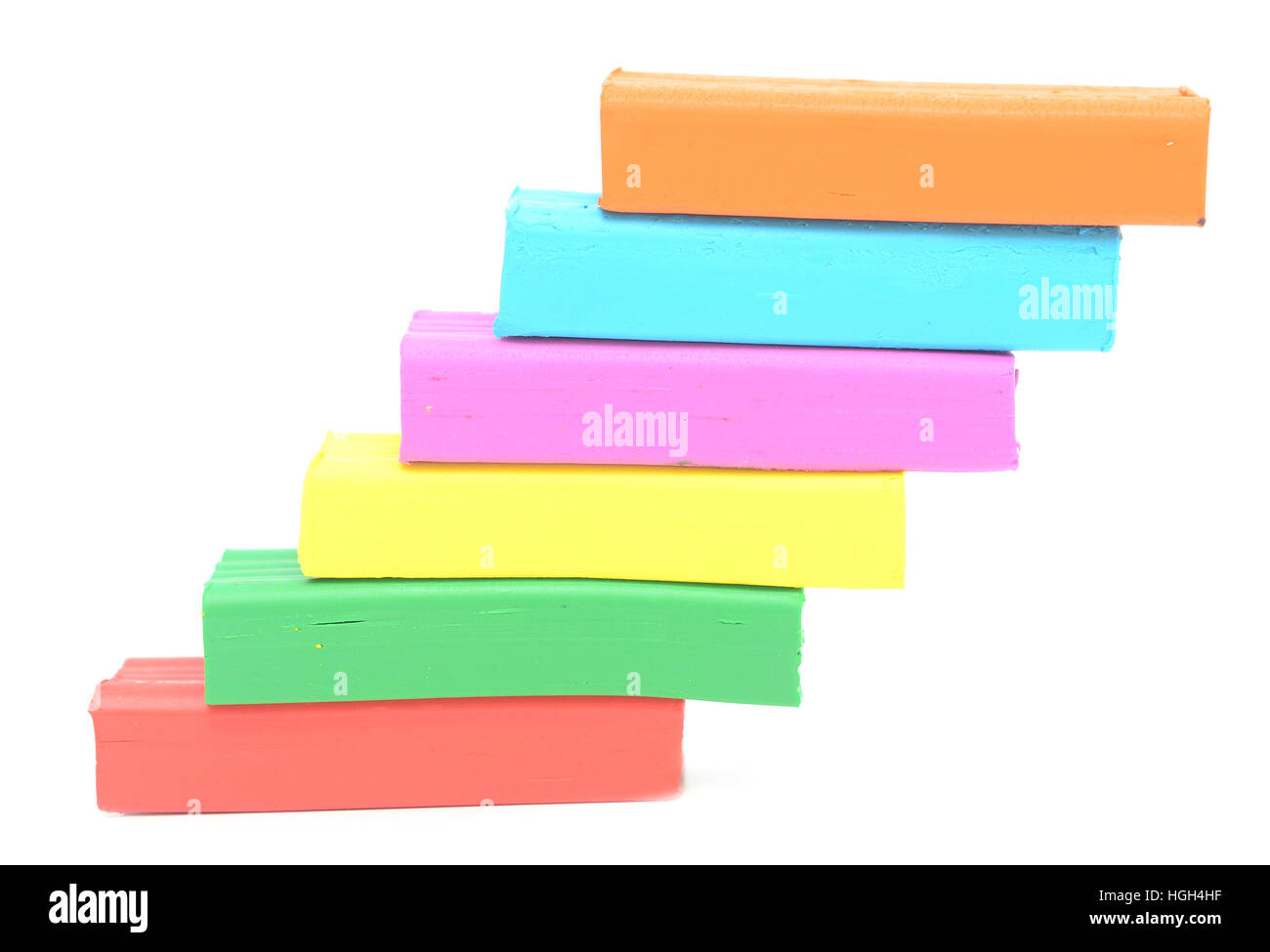 plasticine isolated on white background Stock Photo - Alamy