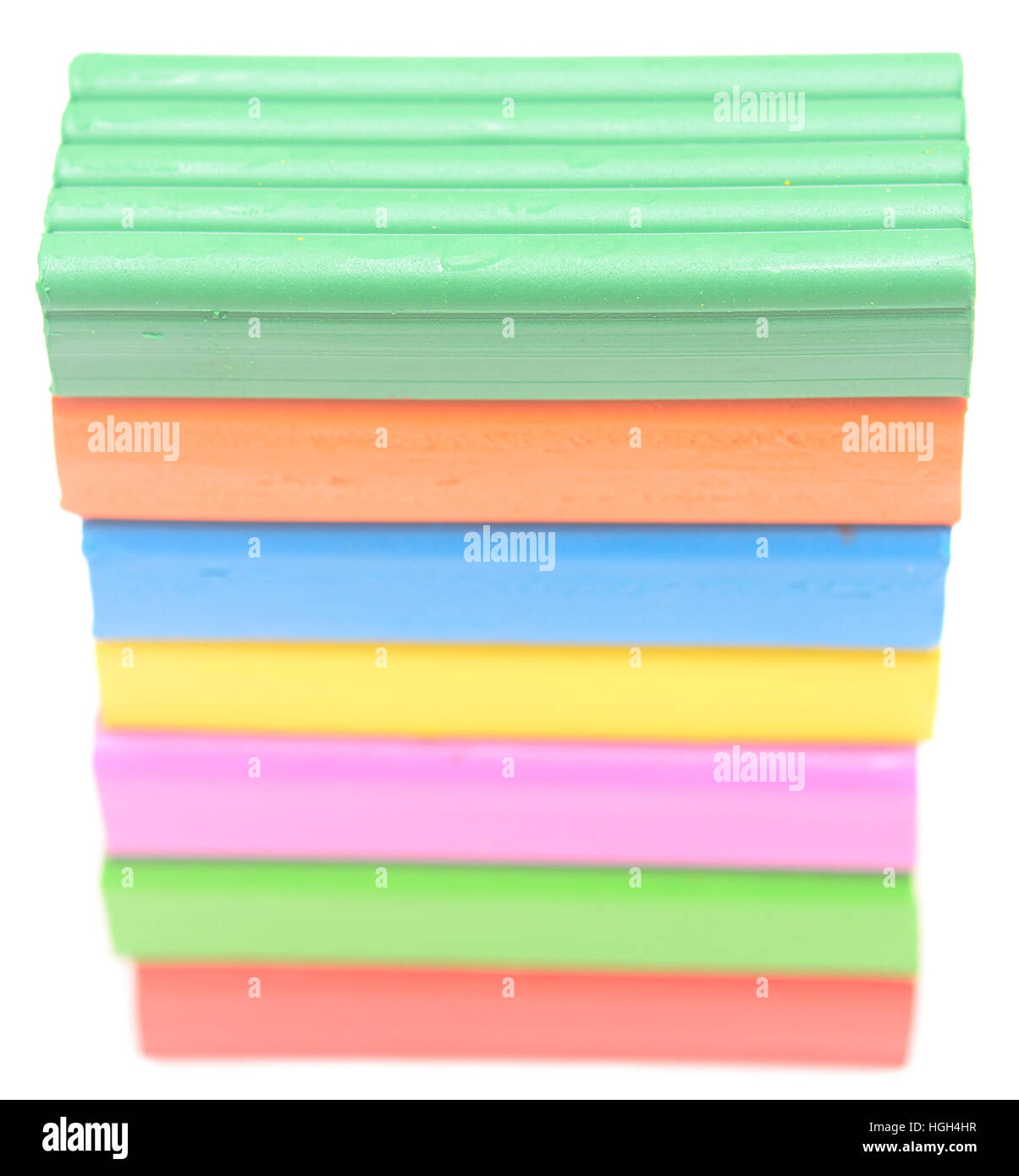 plasticine isolated on white background Stock Photo - Alamy