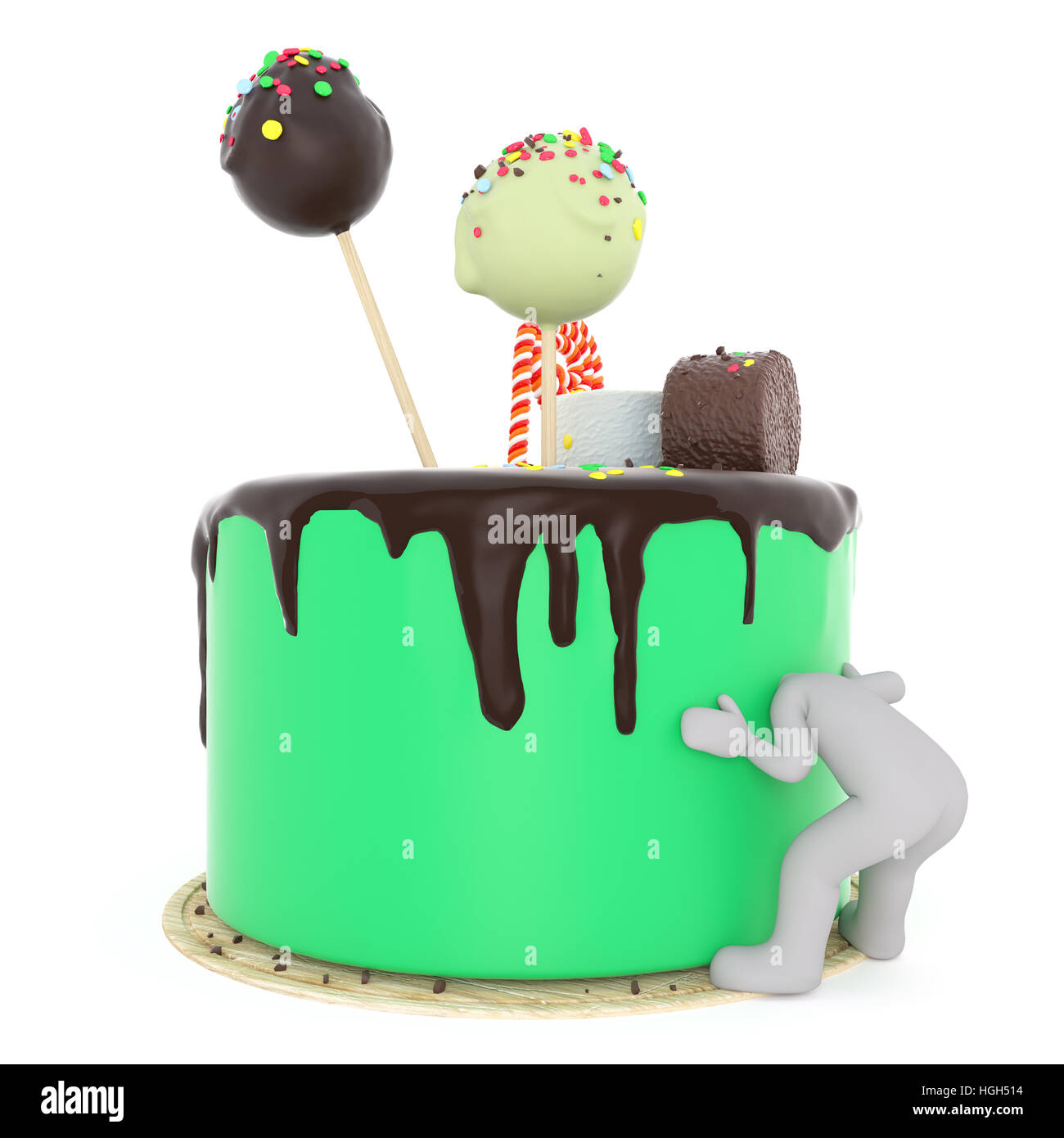 3d man powerpoint presentations hi-res stock photography and images - Alamy