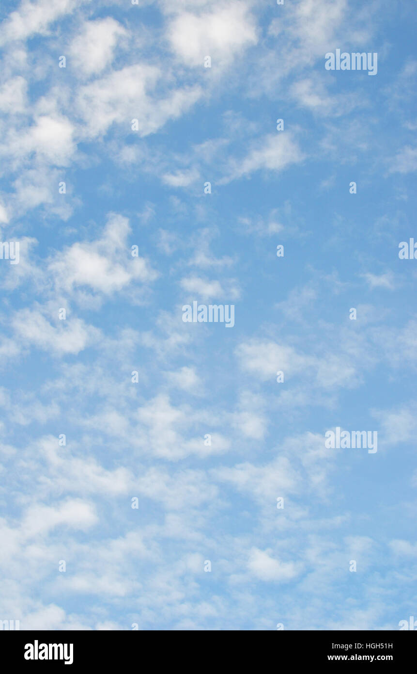 blue sky with cloud closeup Stock Photo - Alamy