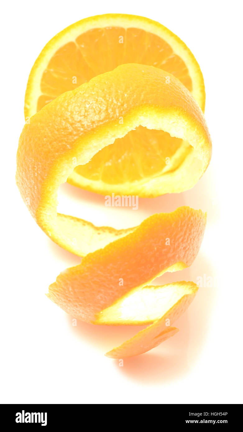orange isolated on white background Stock Photo - Alamy