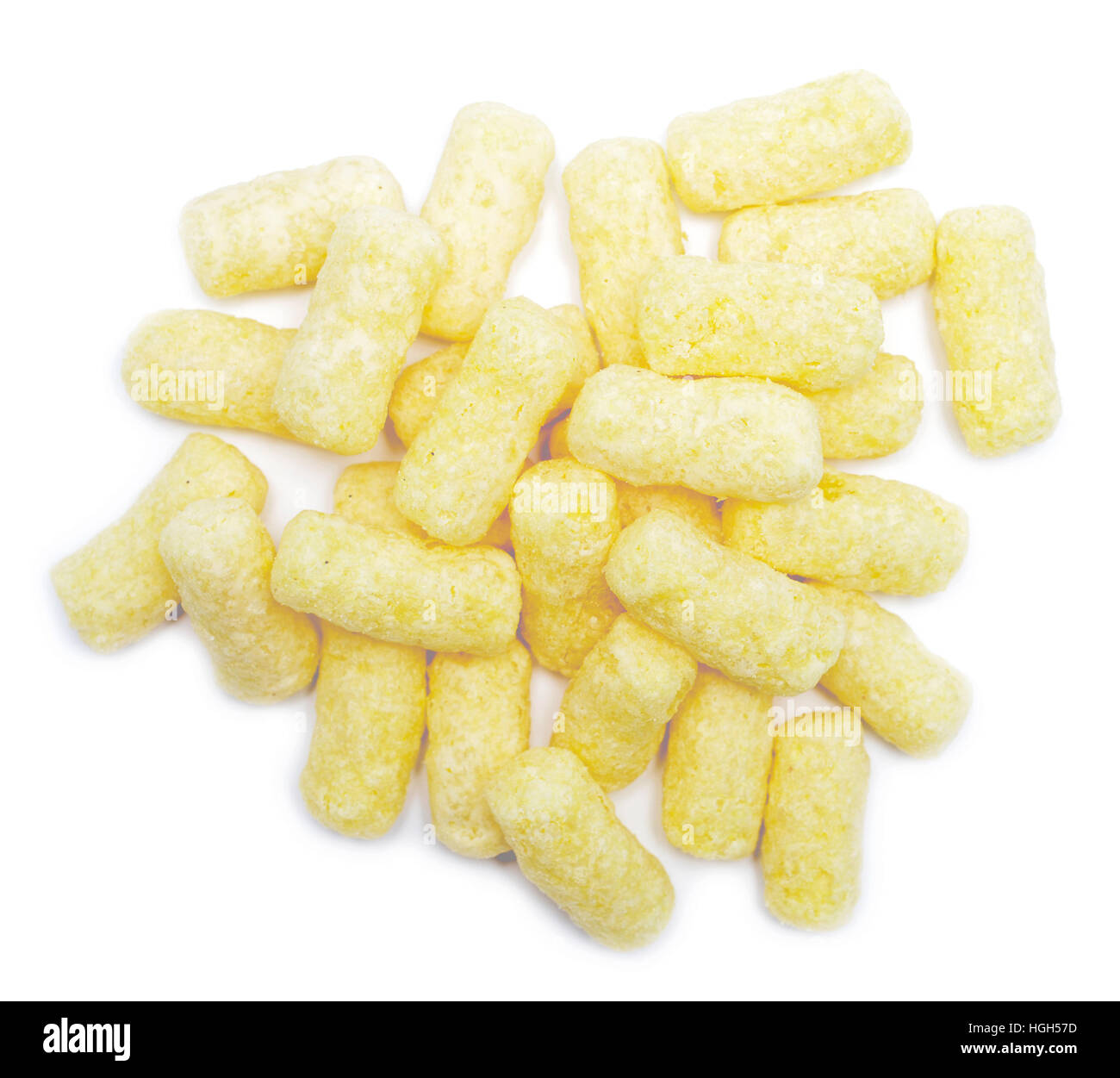 sweet corn sticks isolated on white Stock Photo - Alamy