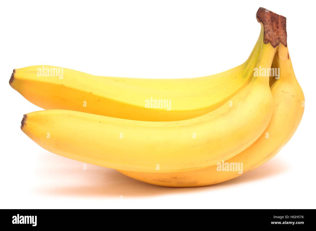bananas isolated on white background Stock Photo - Alamy