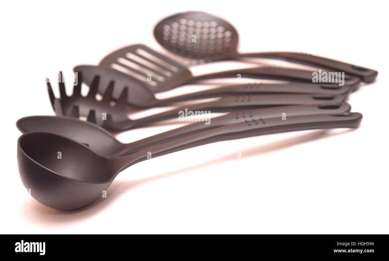 cutlery isolated on white background Stock Photo - Alamy