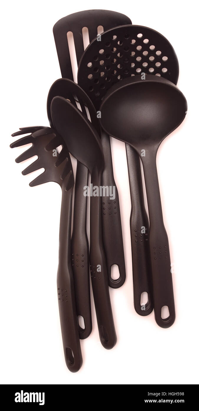 cutlery isolated on white background Stock Photo - Alamy