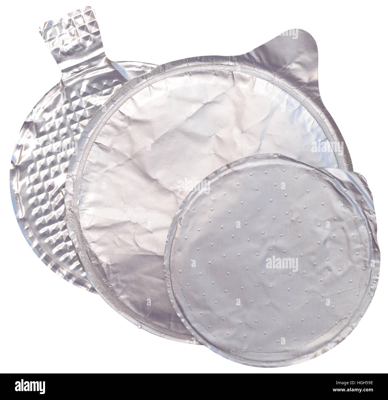 Aluminium foil cover hi-res stock photography and images - Alamy
