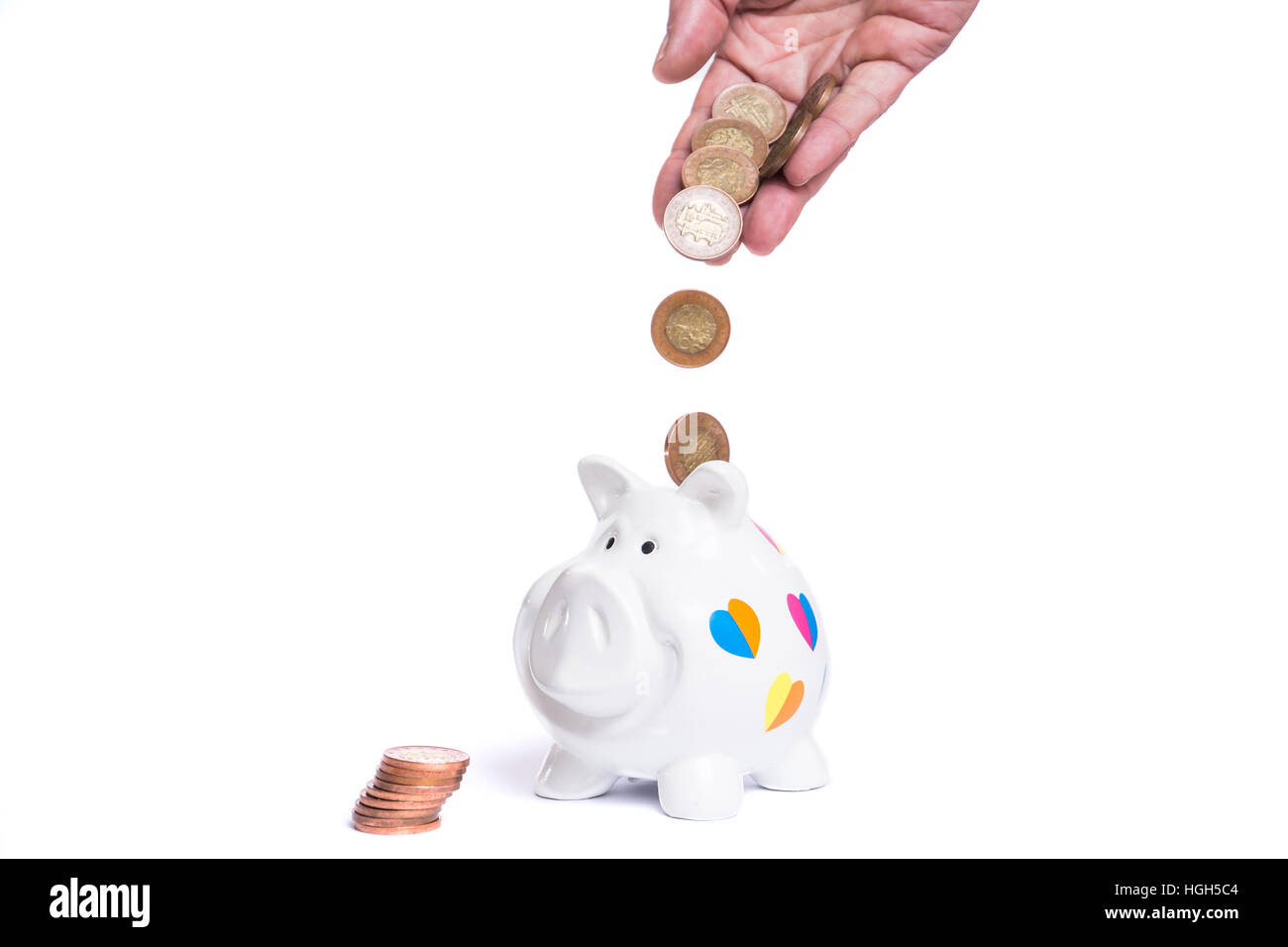 Insert the coins hi-res stock photography and images - Alamy