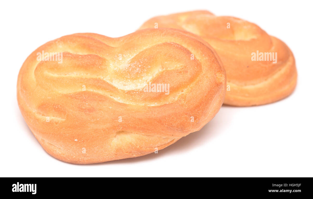 bun isolated on white background Stock Photo - Alamy