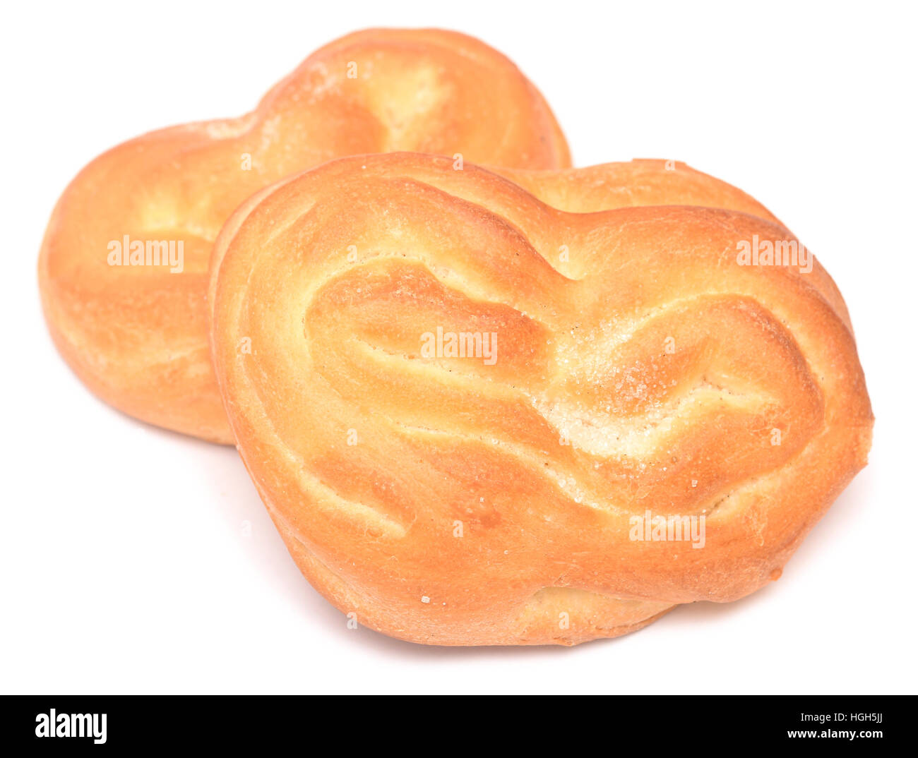 bun isolated on white background Stock Photo - Alamy
