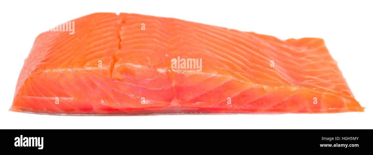 fish meat isolated on white background Stock Photo - Alamy