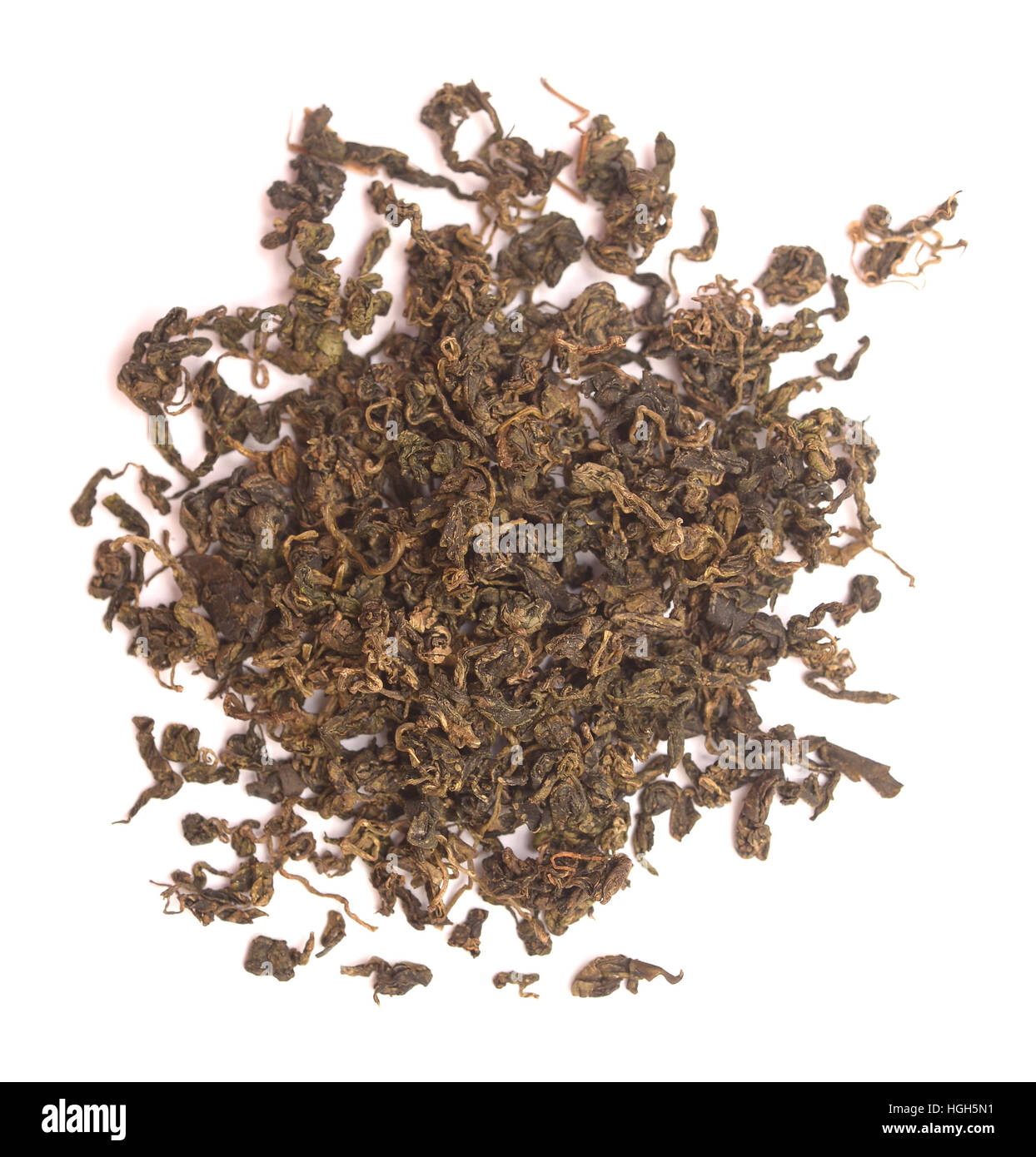 green tea isolated on white background Stock Photo - Alamy