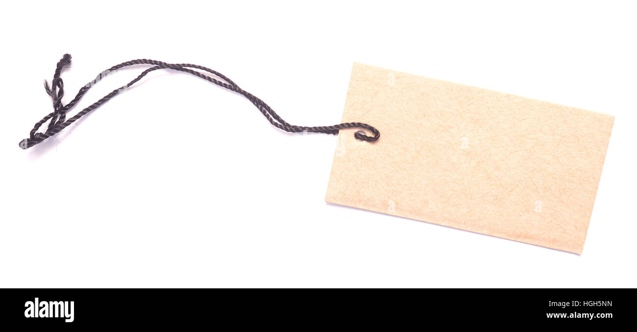 label (tag) isolated on white background Stock Photo - Alamy