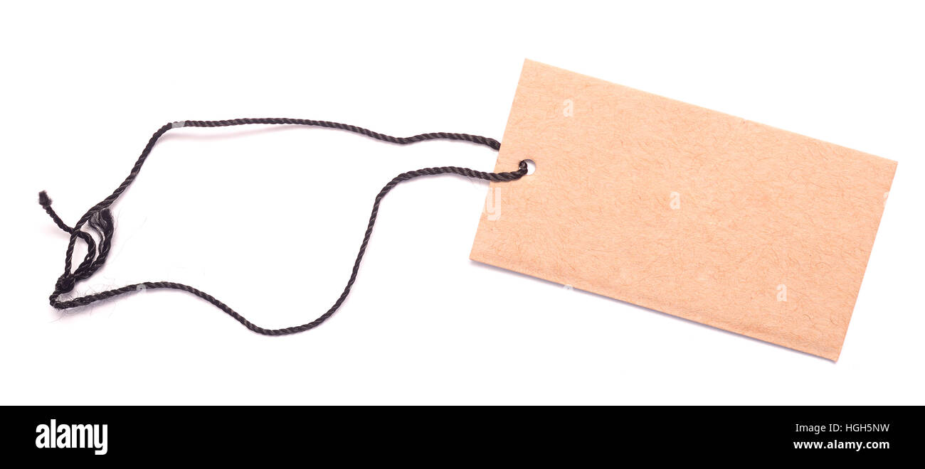 label (tag) isolated on white background Stock Photo - Alamy
