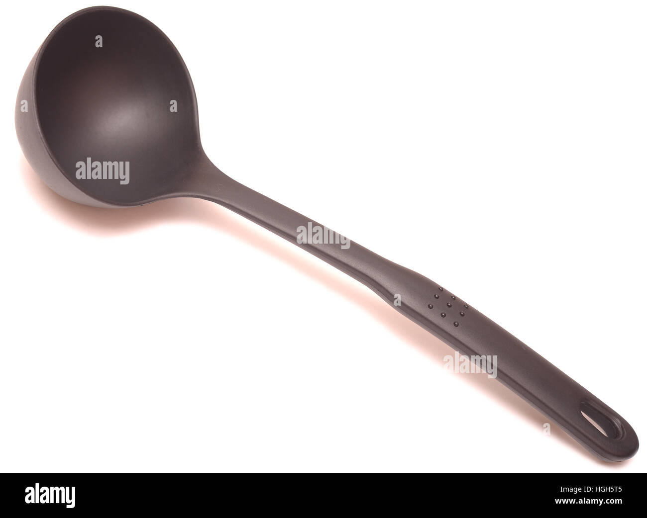 plastic ladle isolated on white background Stock Photo - Alamy