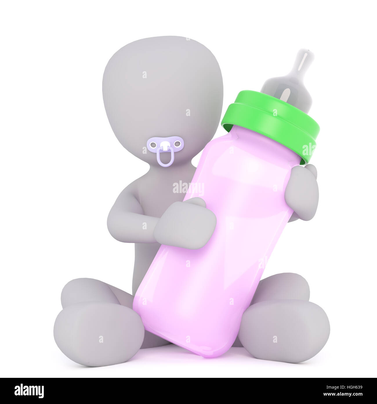 3D Man for PowerPoint Presentations Stock Photo - Alamy