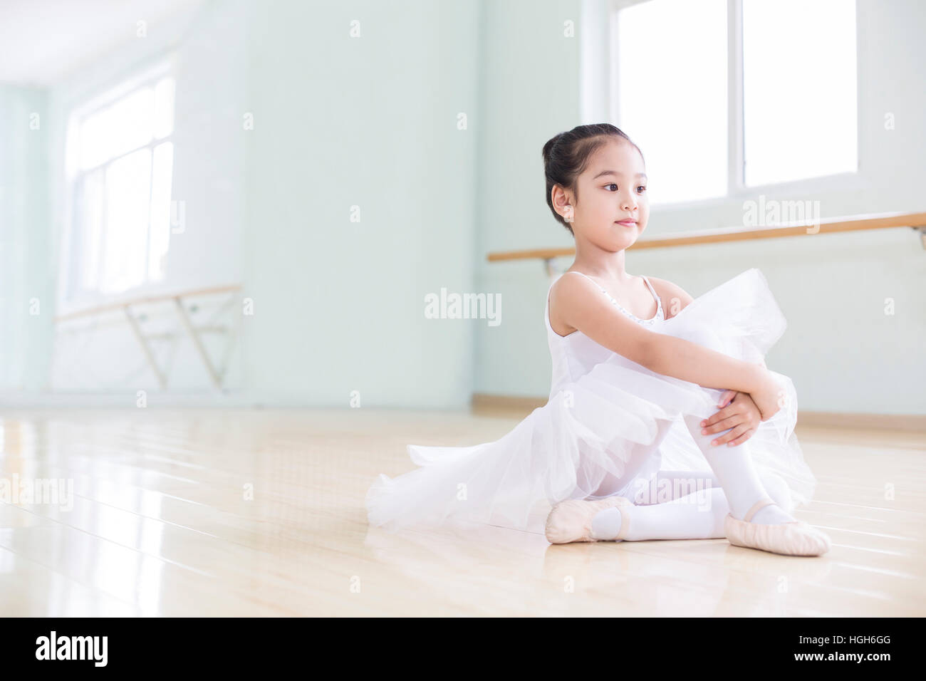 Little ballet dancer Stock Photo - Alamy