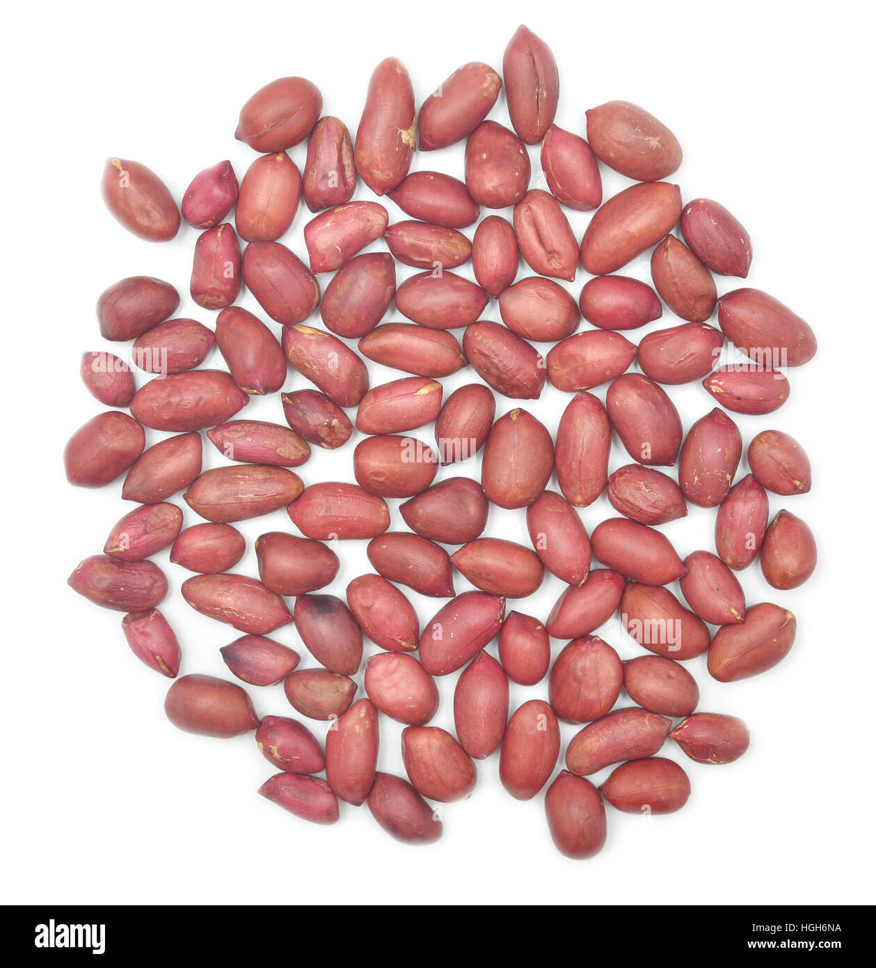 peanuts isolated on white background Stock Photo - Alamy