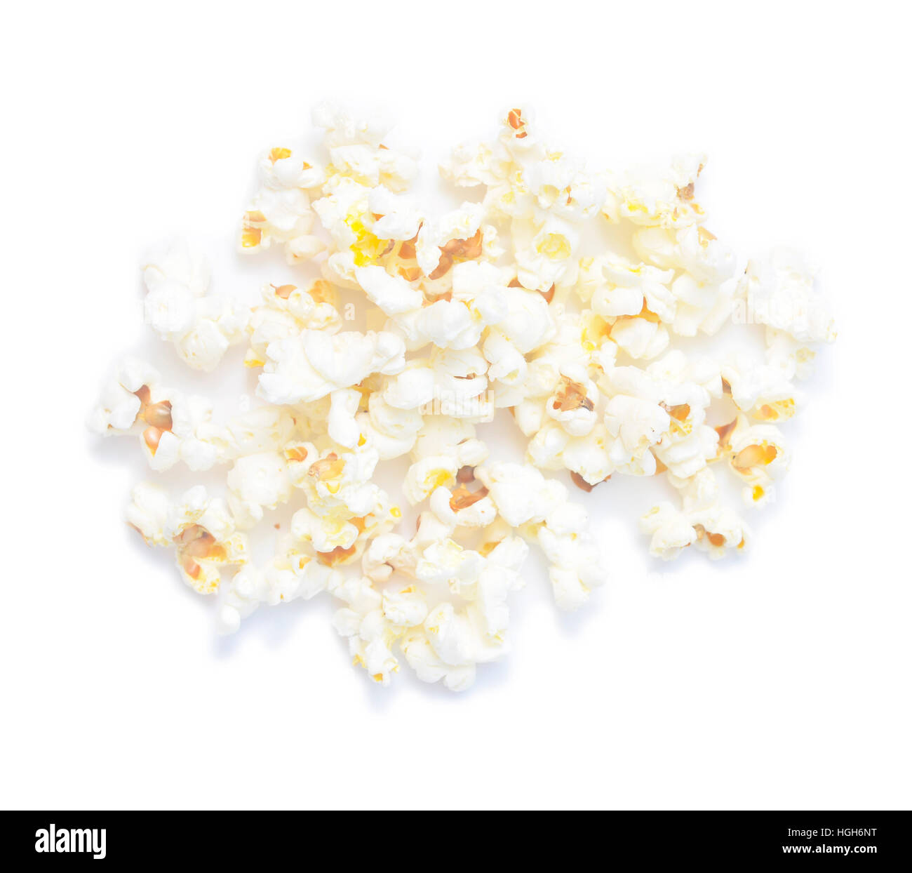 popcorn isolated on white background Stock Photo - Alamy