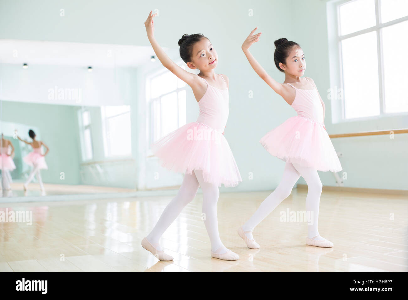 Little Girls Dancing