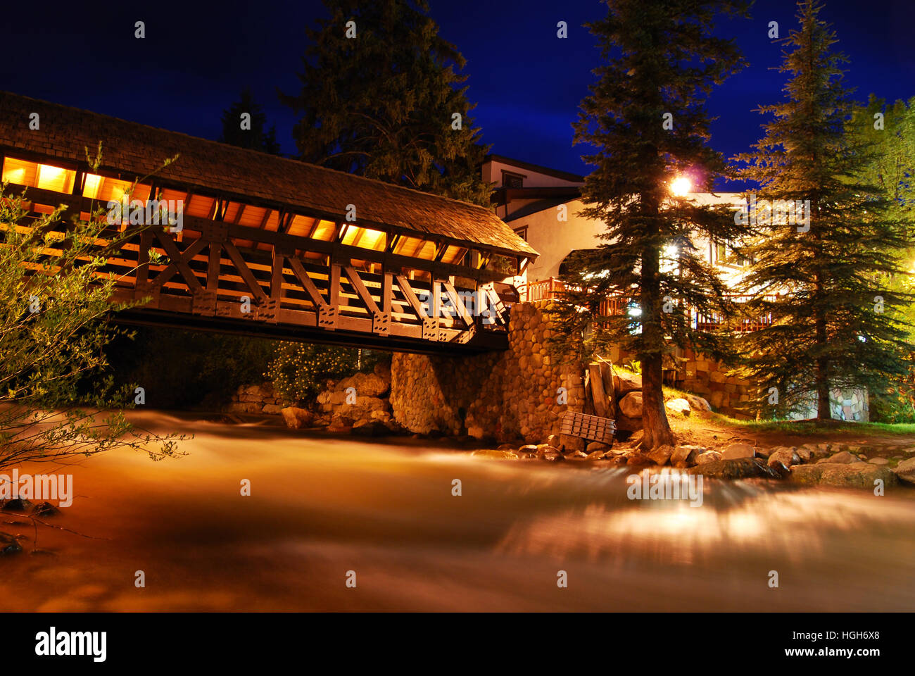 Vail village colorado winter hi-res stock photography and images - Alamy