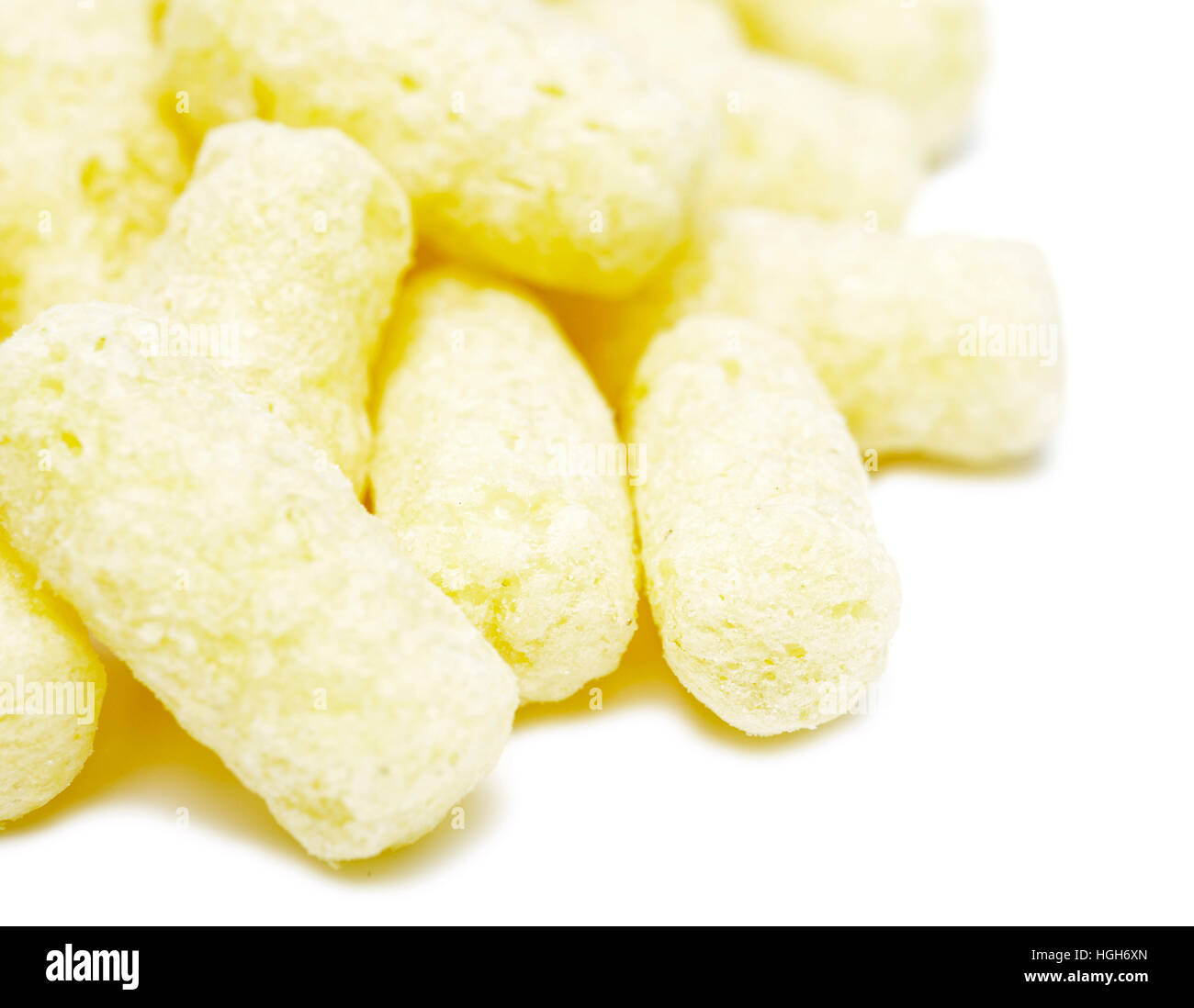 sweet corn flakes isolated on white background Stock Photo - Alamy