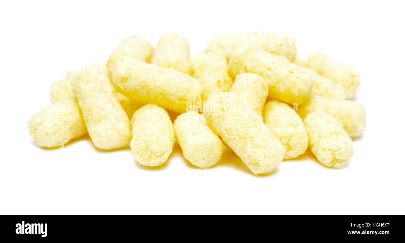 Corn flakes on red Cut Out Stock Images & Pictures - Alamy