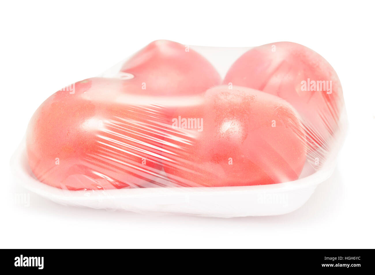 Vegetables plastic packaging Cut Out Stock Images & Pictures - Alamy