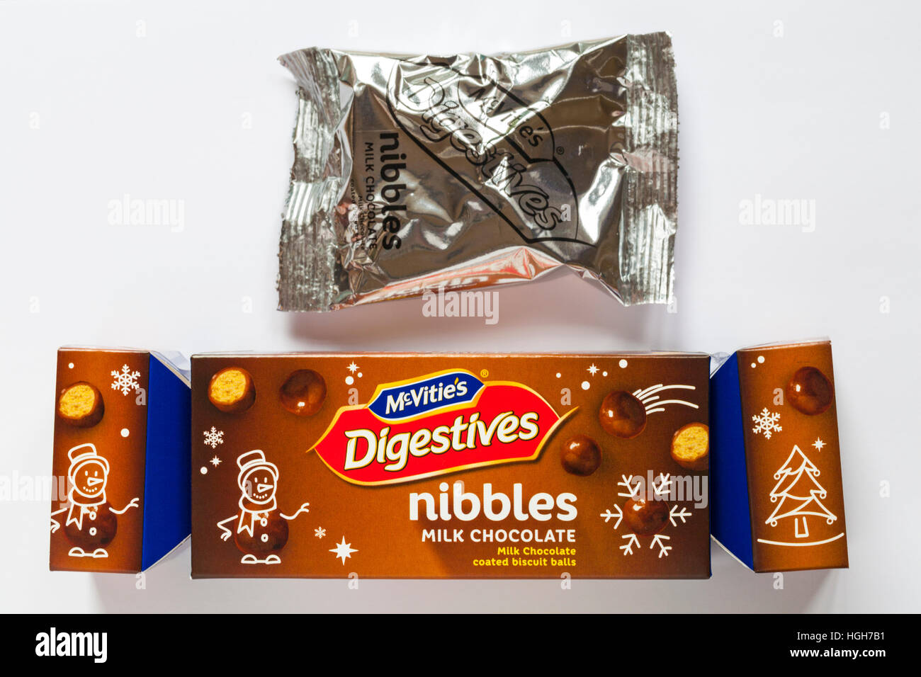 Milk chocolate digestives hi-res stock photography and images - Alamy