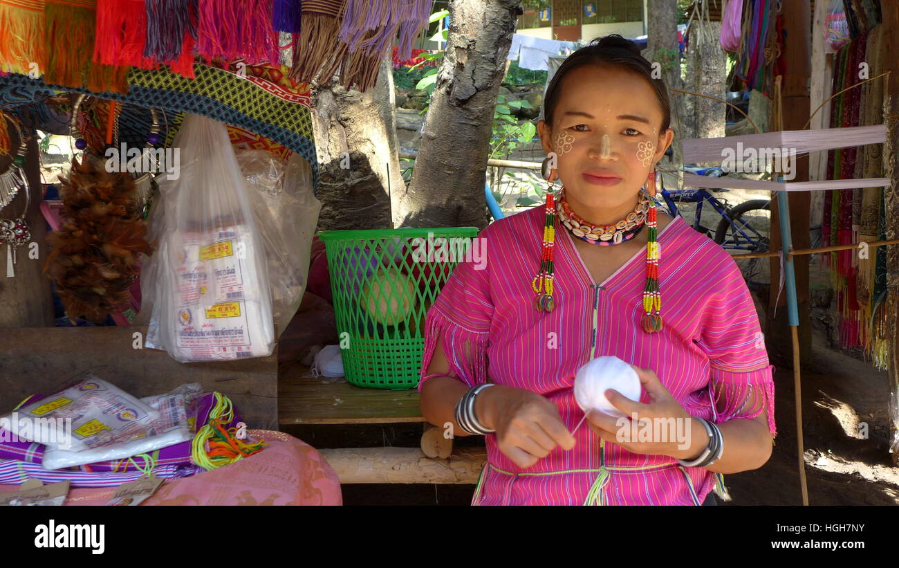 Hill tribe portrait hi-res stock photography and images - Alamy