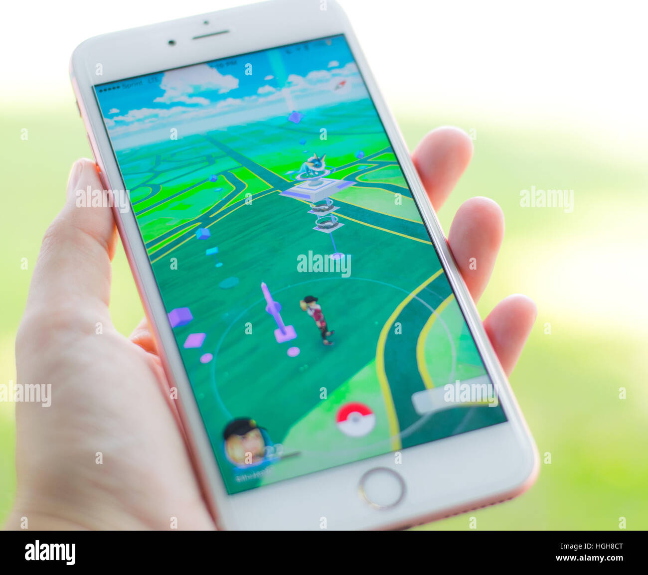 Pokemon go plus hi-res stock photography and images - Alamy