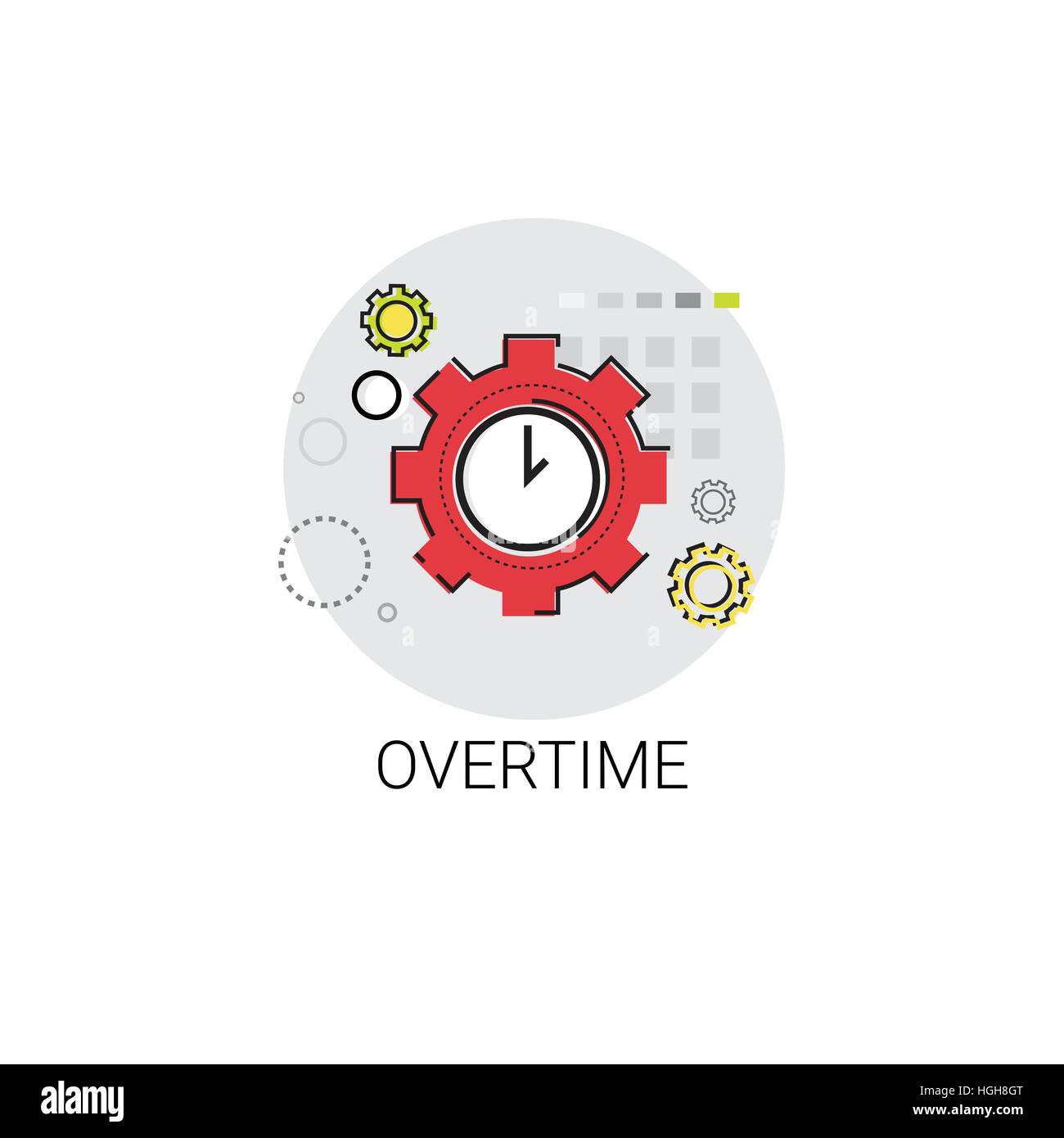 Overtime sign Stock Vector Images - Alamy