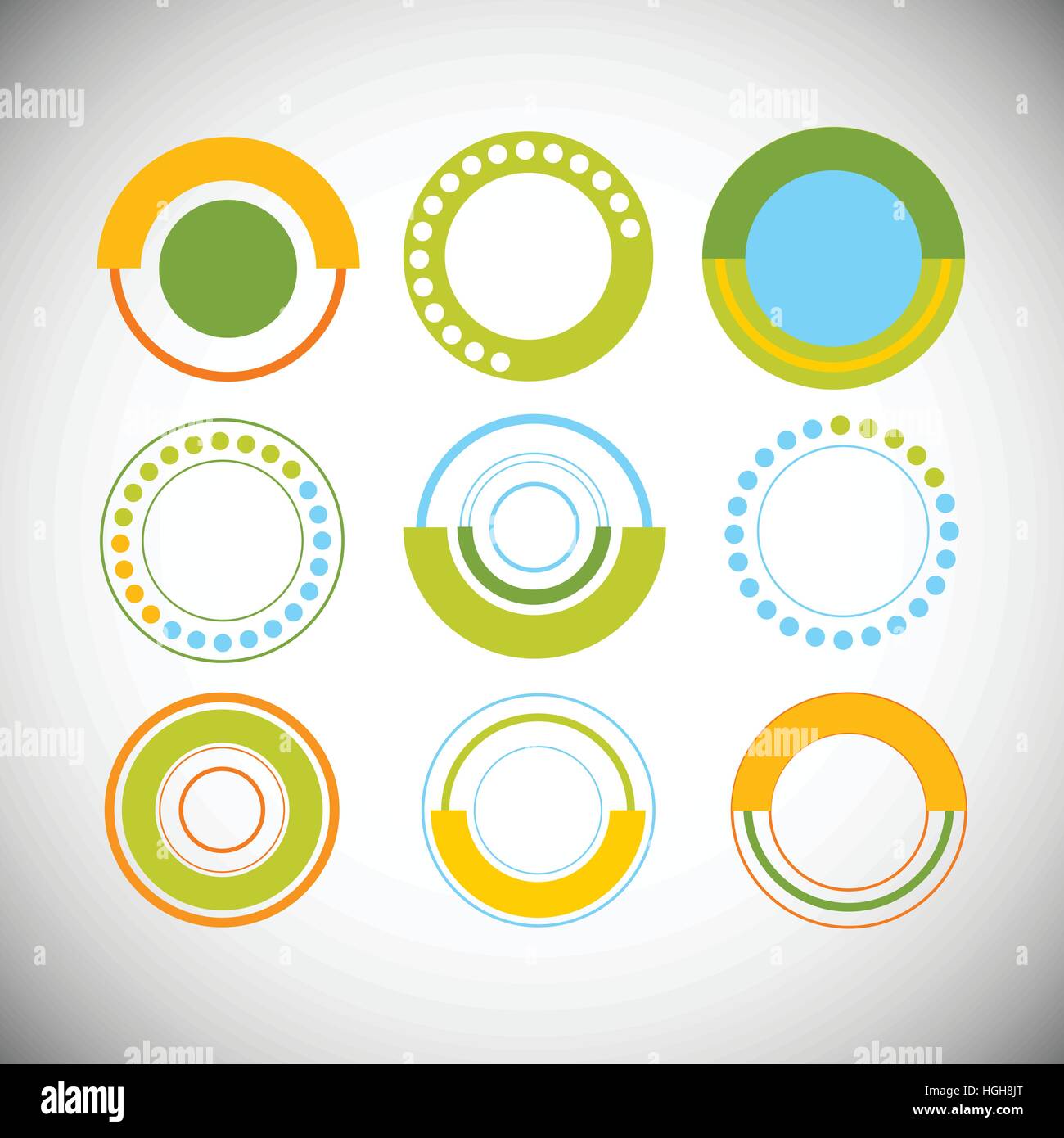 Finance Pie Diagram Circle Infographic with Financial Business Graph ...