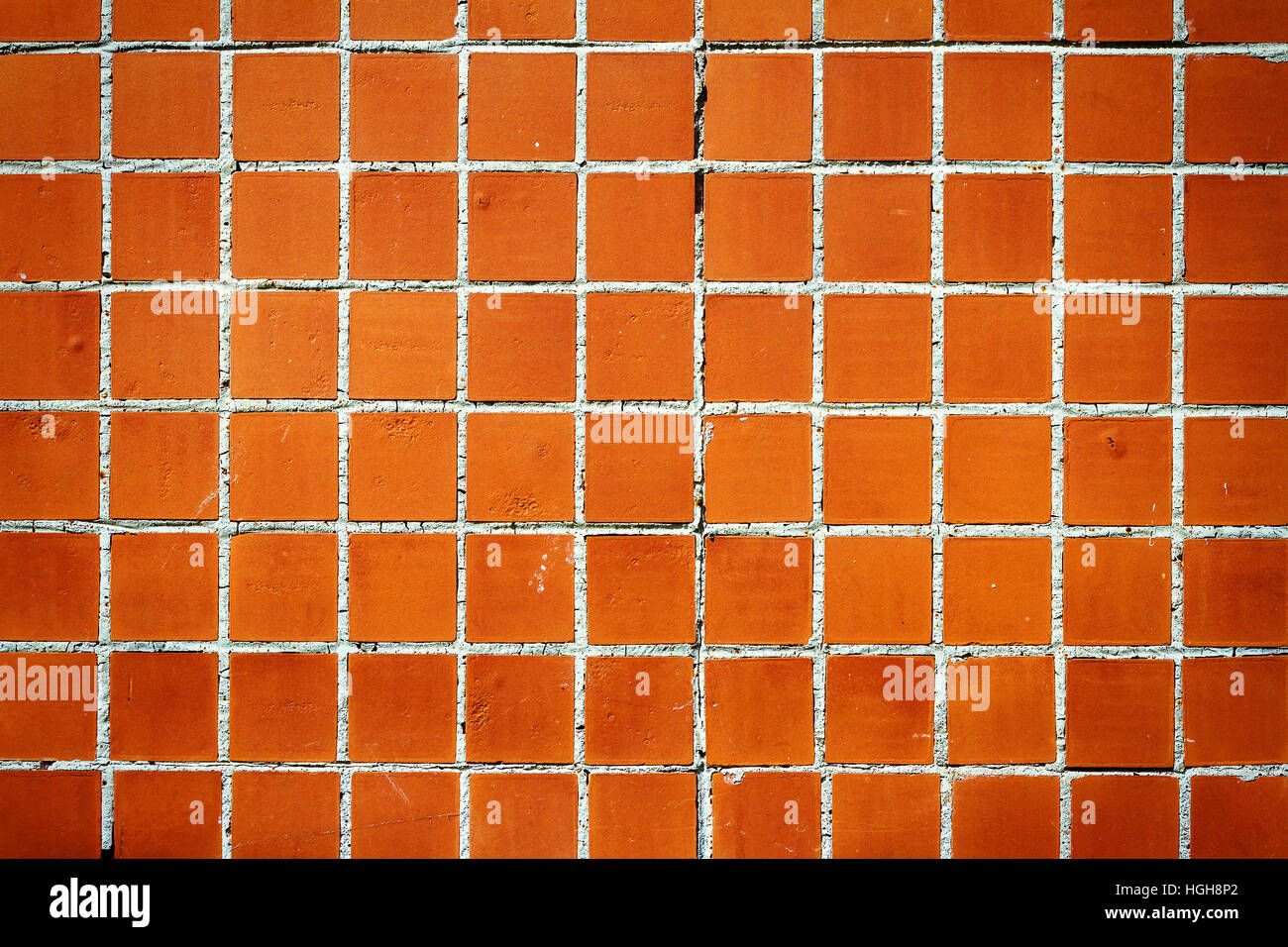 Detail of brown tile wall texture background Stock Photo - Alamy