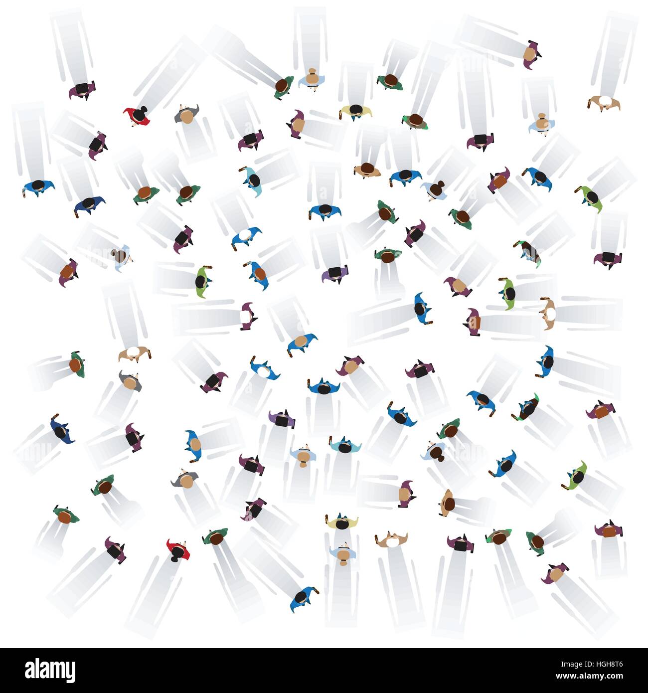 Group of Business People Cartoon Mix Race Businesspeople Set Stock ...