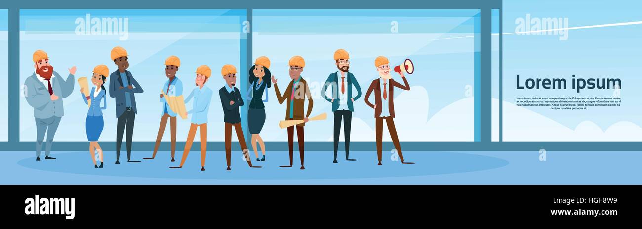 Female construction workers Stock Vector Images - Alamy