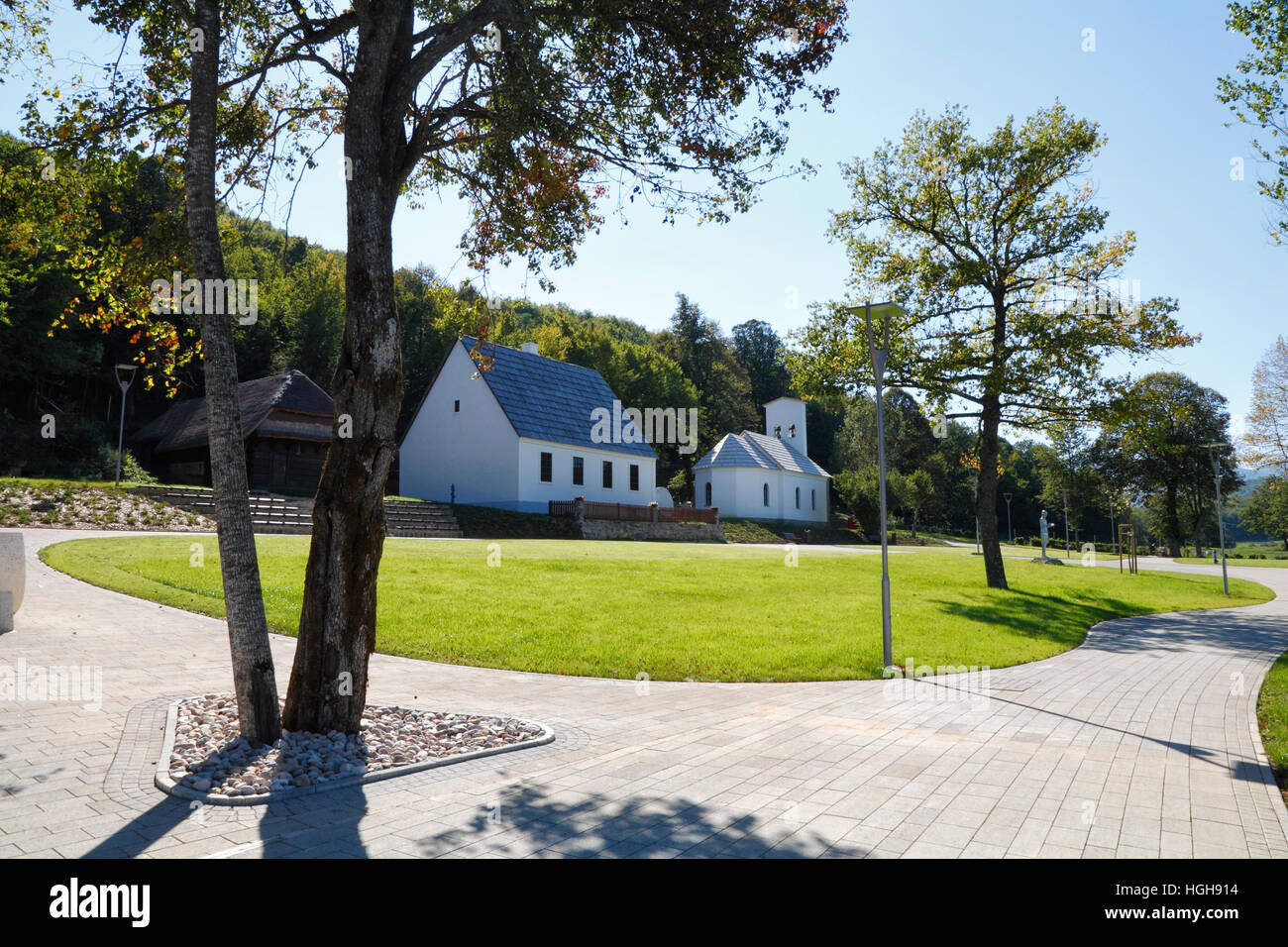 Nikola Tesla memorial center in Smiljan, Croatia Stock Photo - Alamy