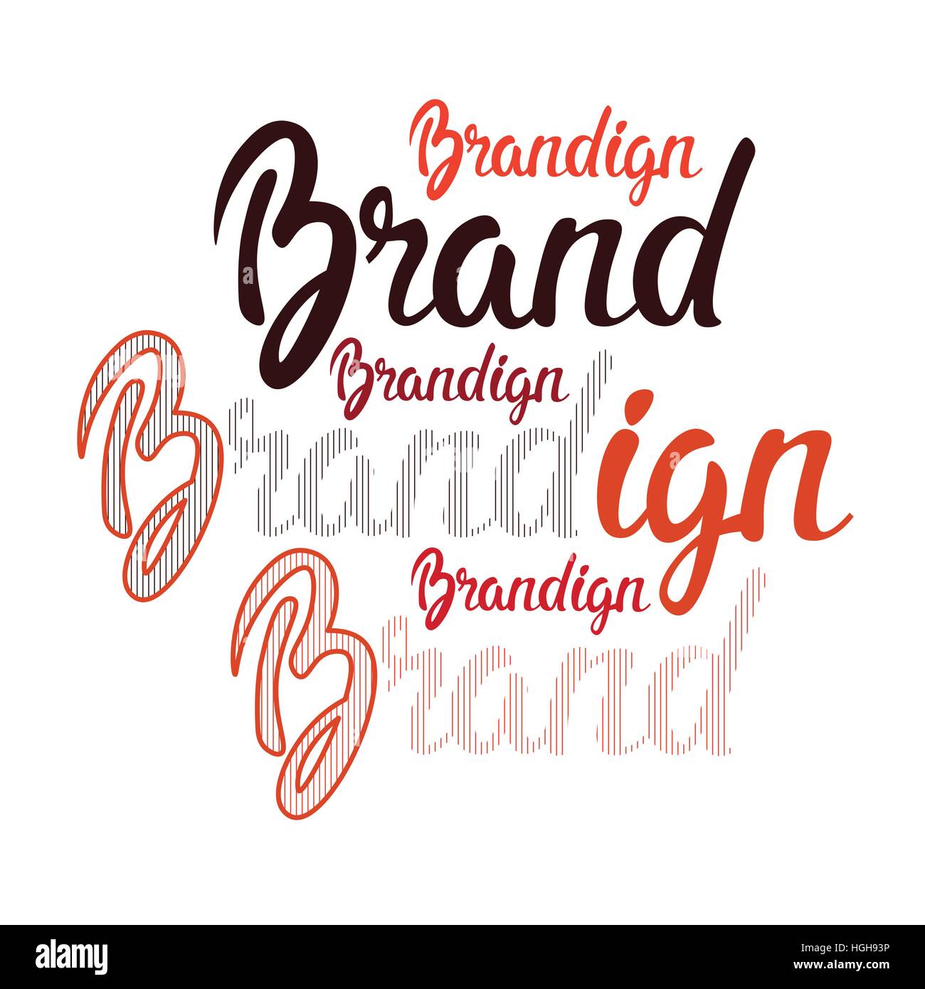 Advertisement word for content Stock Vector Images - Alamy