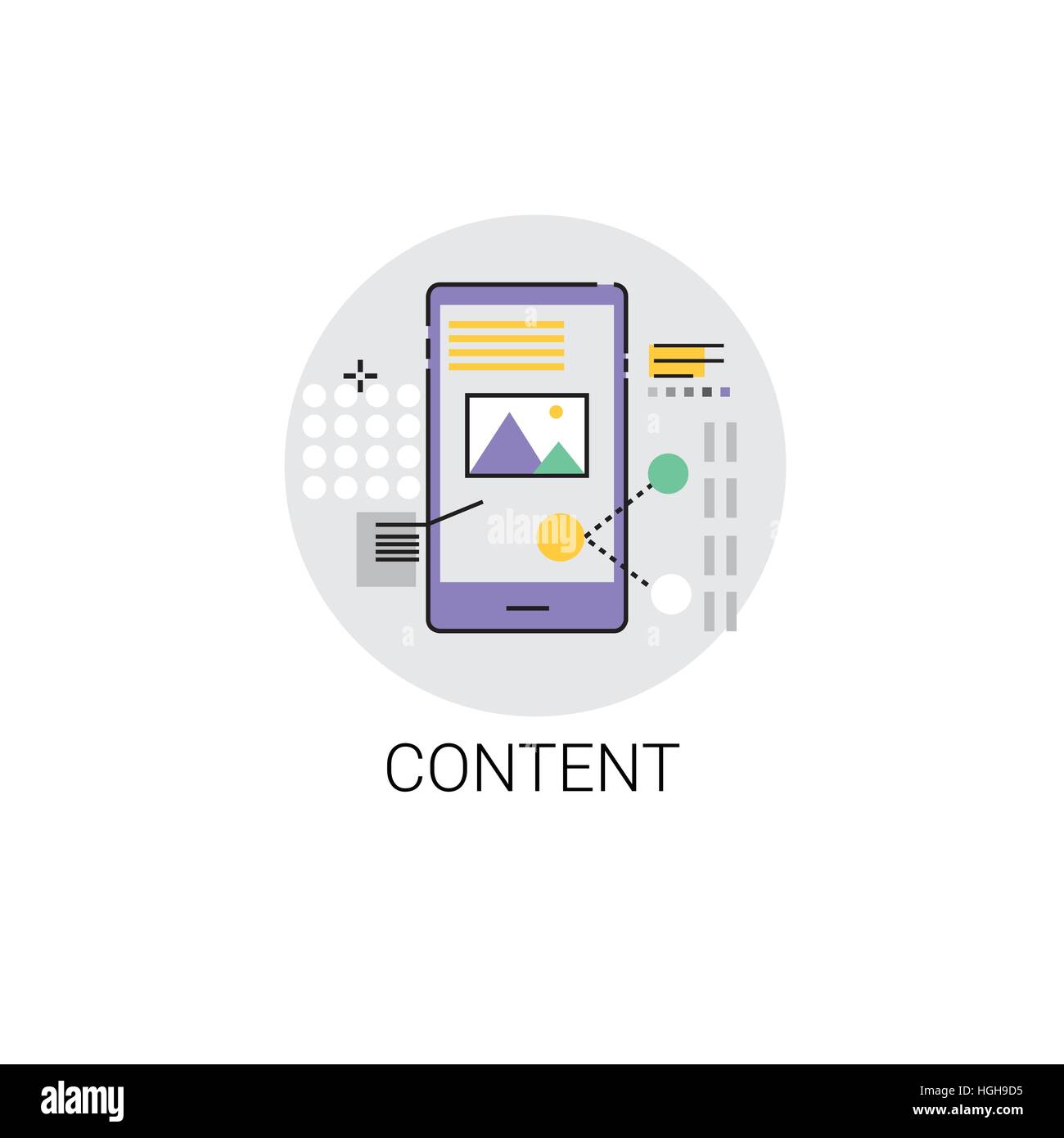 Smart content Stock Vector Images - Alamy
