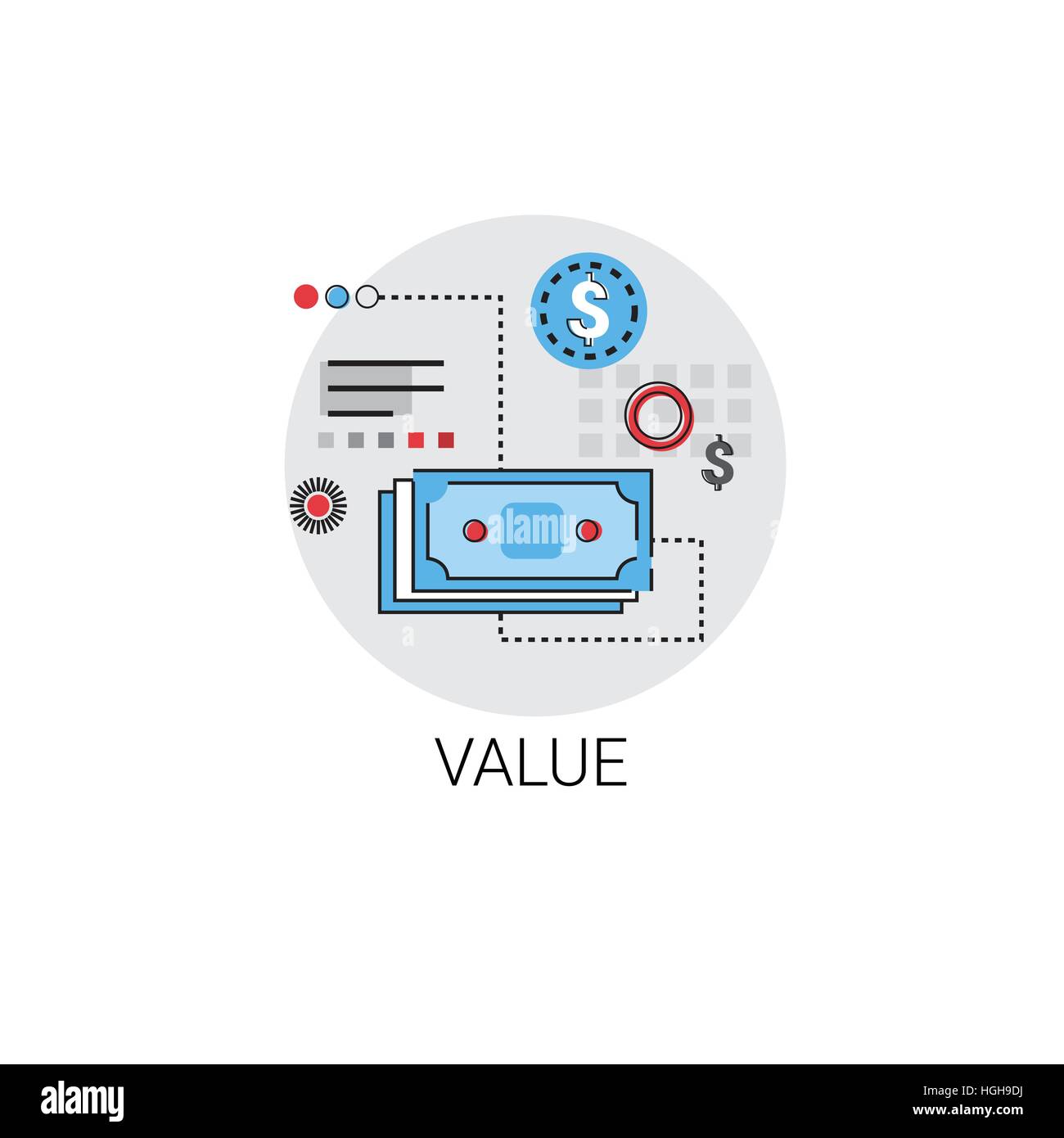 Value Money Finance Banking Icon Stock Vector Image & Art - Alamy