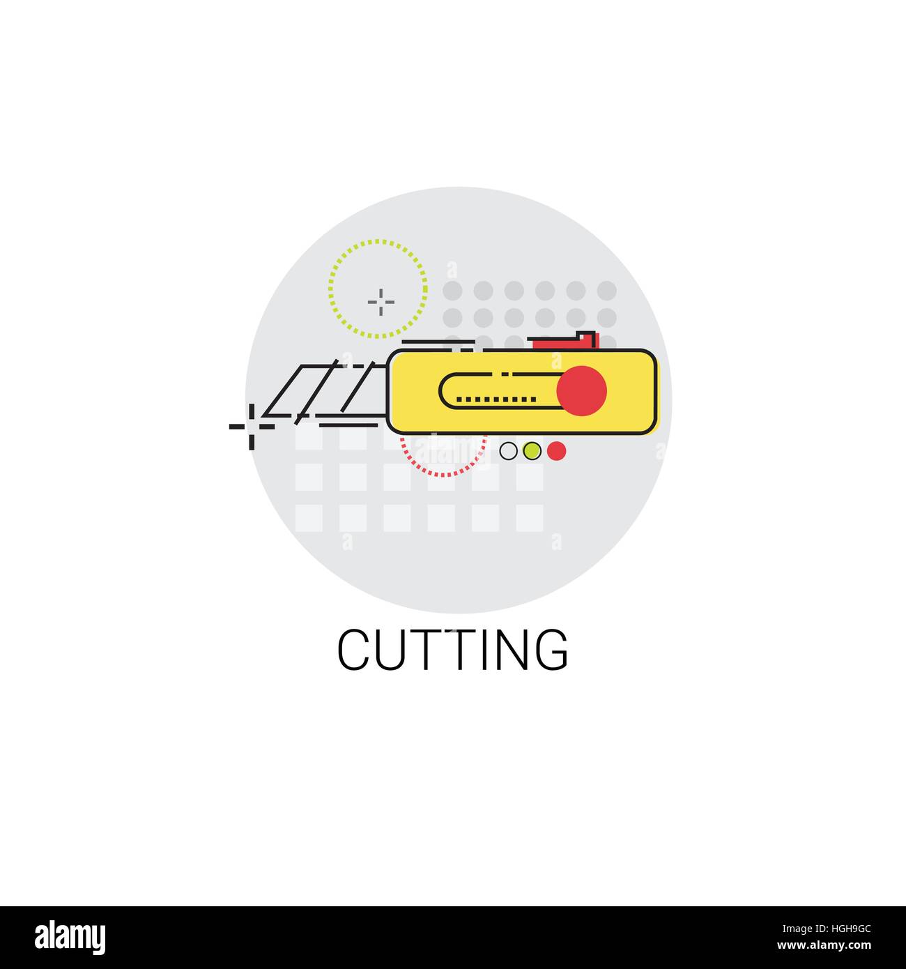 Cutting paper house Cut Out Stock Images & Pictures - Alamy