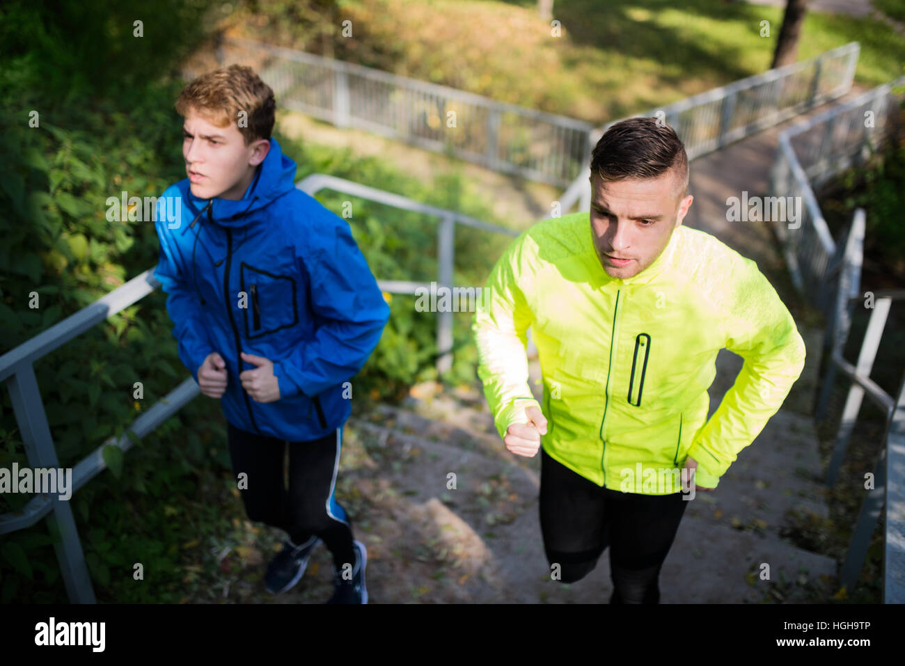 Two athletes hi-res stock photography and images - Alamy