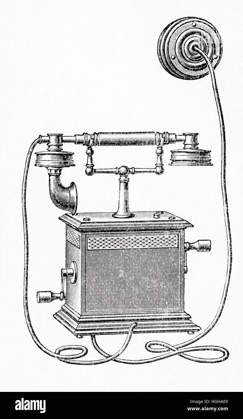 Invention telephone hi-res stock photography and images - Alamy
