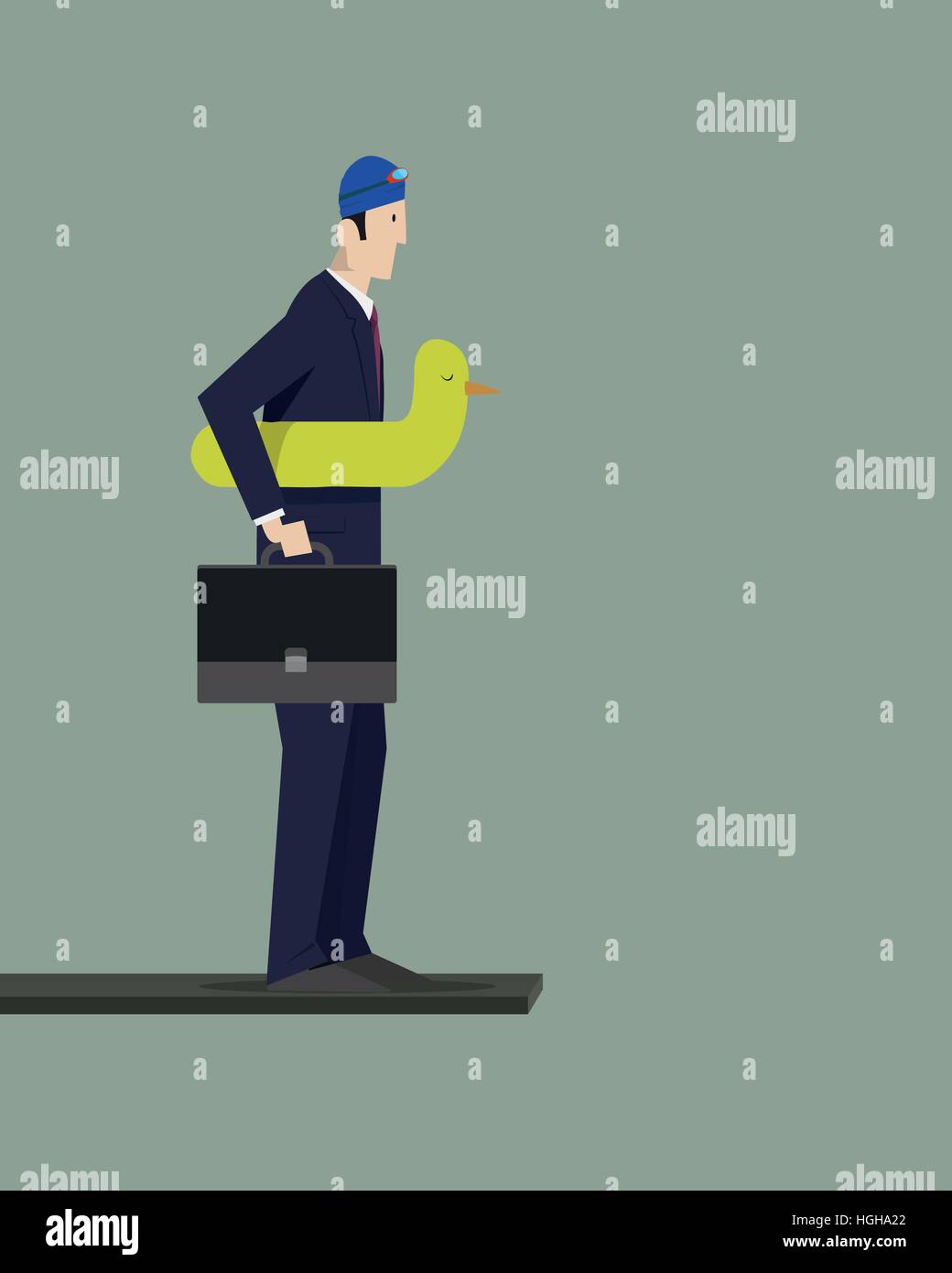 Pool duck Stock Vector Images - Alamy