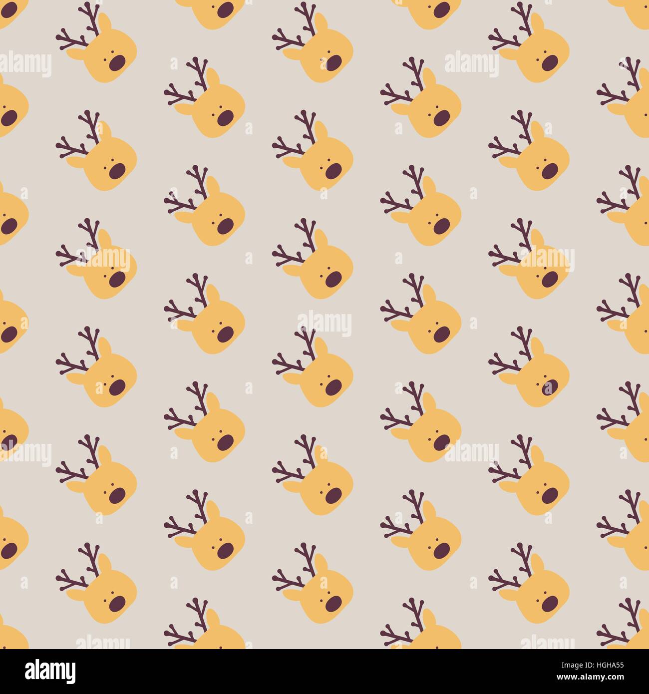 Vector Seamless Christmas Pattern Stock Vector Image & Art - Alamy